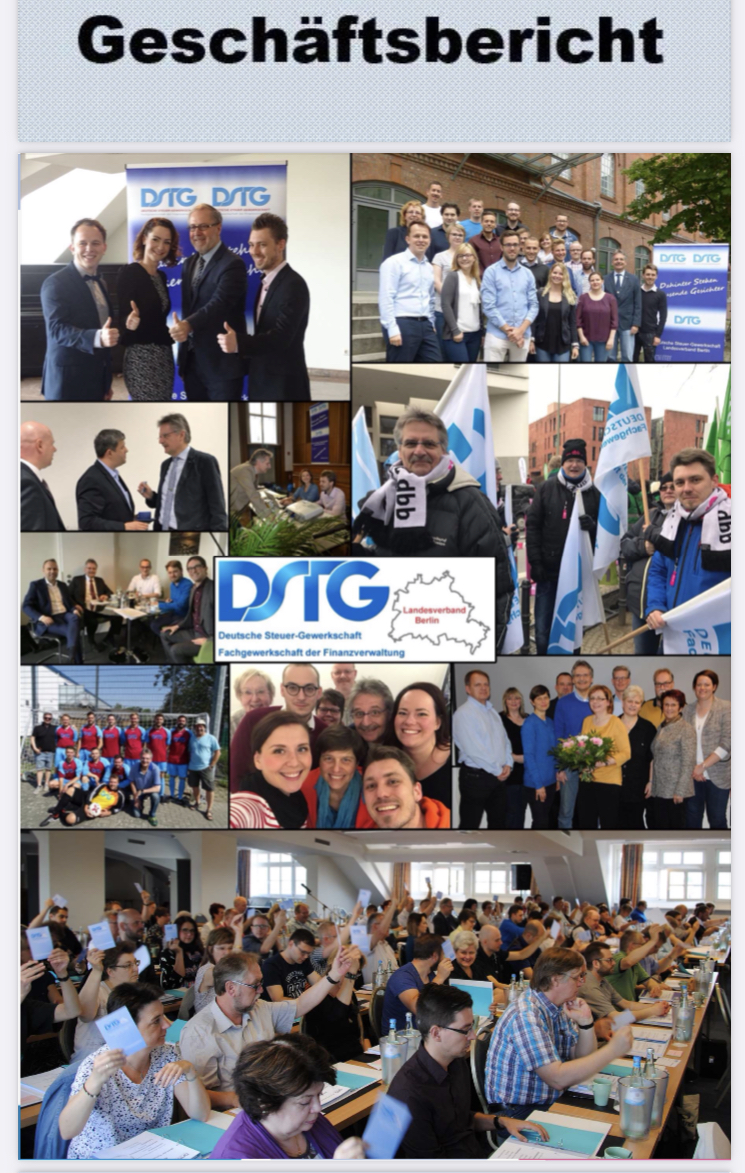 Zeugnis erfolgreicher Gewerkschaftsarbeit – DSTG Berlin veröffentlicht ...