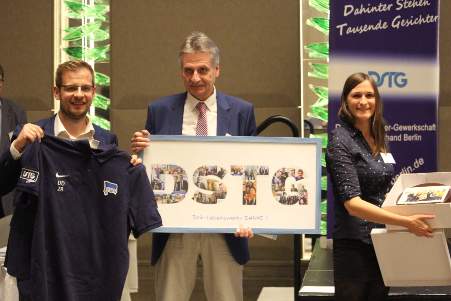 Detlef Dames als Ehrenvorsitzender gewählt – die DSTG Berlin sagt Danke ...